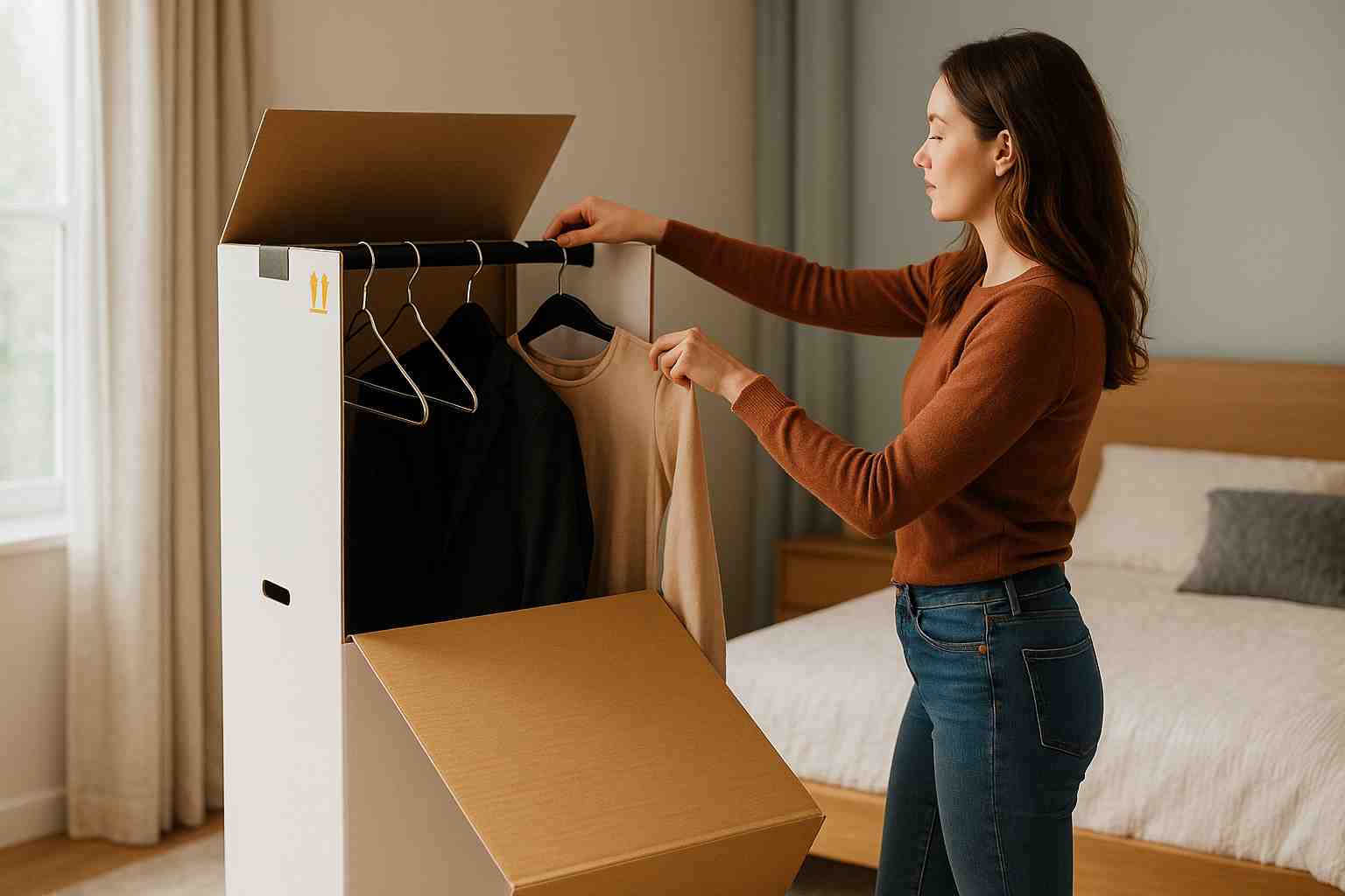 Tips voor het inpakken van kleding tijdens een verhuizing ...